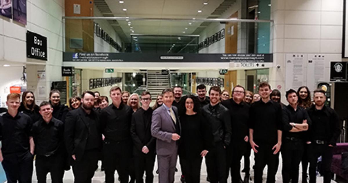 DkIT Choir join special St.Patrick's Day TV Production at the Market Place Theatre | DkIT